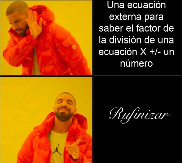 Memes - Rufiniza con Ruffini